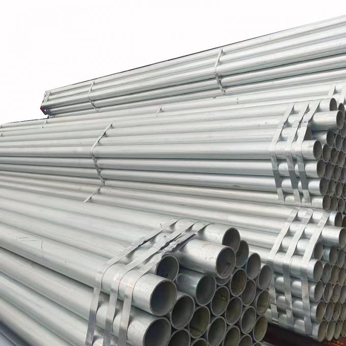 Welded Schedule 40 Hot Dipped Galvanized Steel Pipe BS 1387 MS For ...